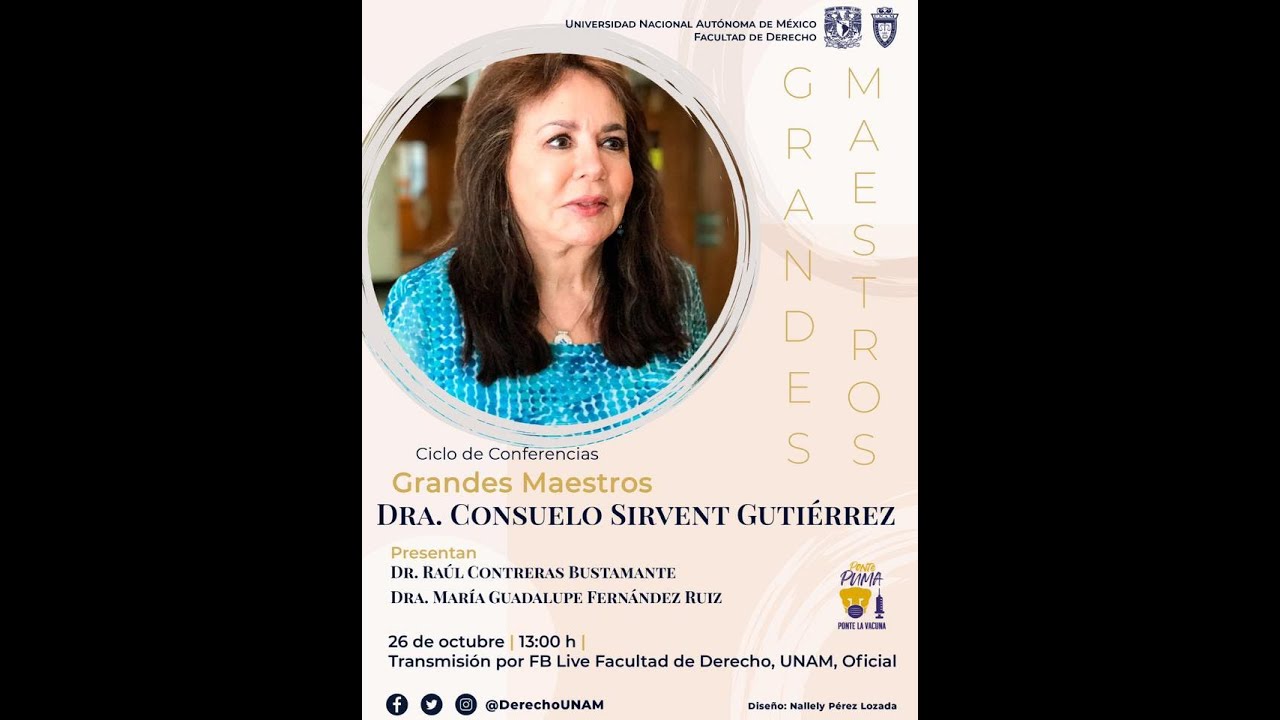 "Dra. Consuelo Sirvent Gutiérrez". - YouTube