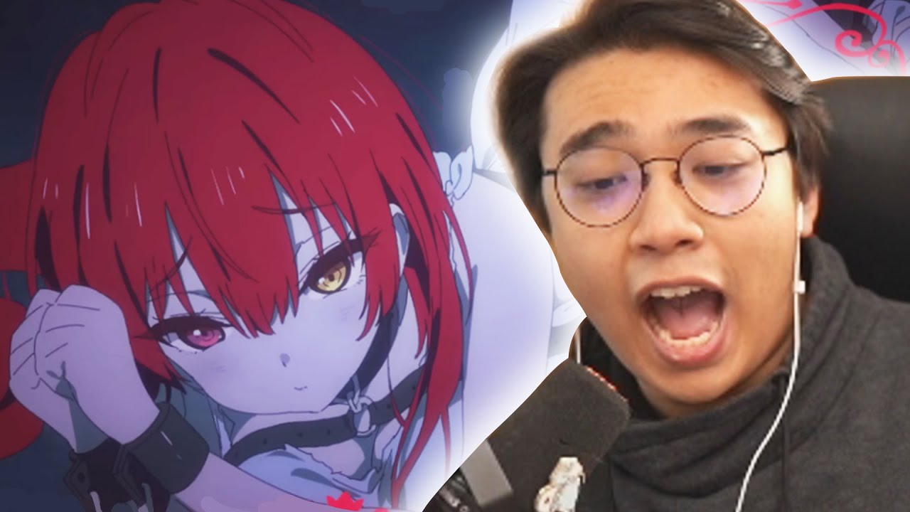 Binfy risks his career watching Houshou Marine ☠😳 - YouTube