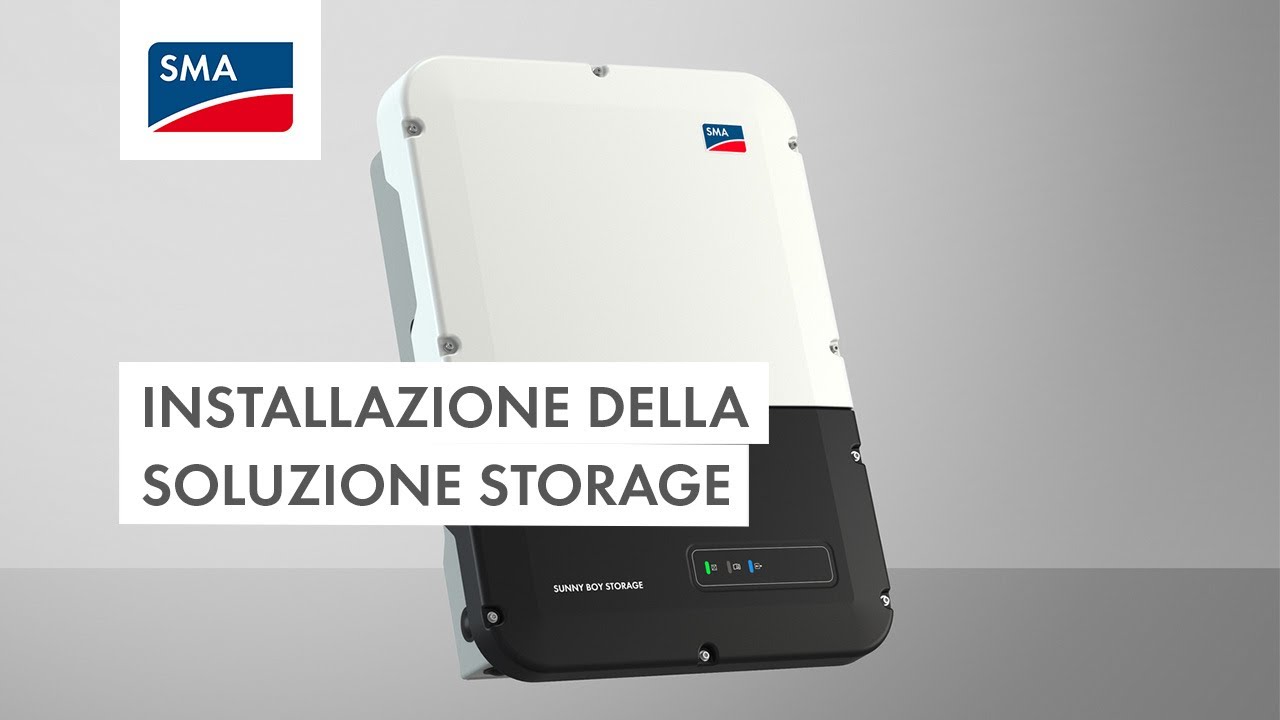Installazione della soluzione storage SMA ENERGY SYSTEM – HOME M - YouTube