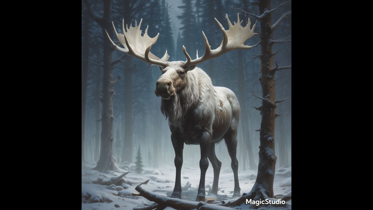 The Ghostly Legend of Maine's Specter Moose - YouTube