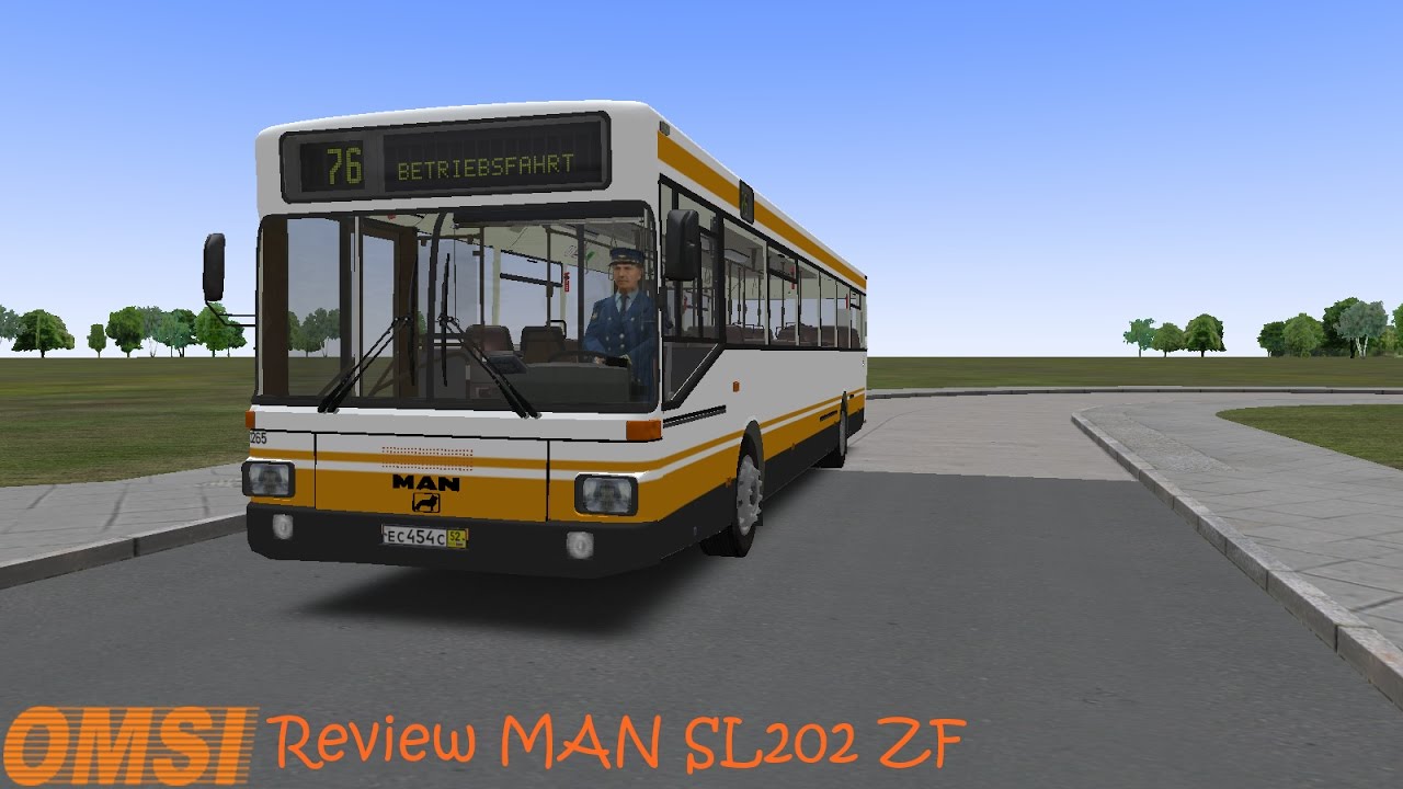 OMSI - Review MAN SL202 ZF5HP502 - YouTube