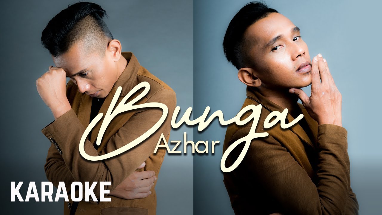 Azhar Ja'a - Bunga Karaoke Official - YouTube
