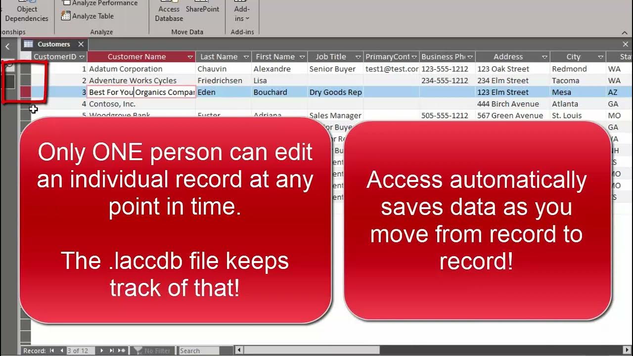 Microsoft Access: What is the .laccdb file and how do I use it? - YouTube