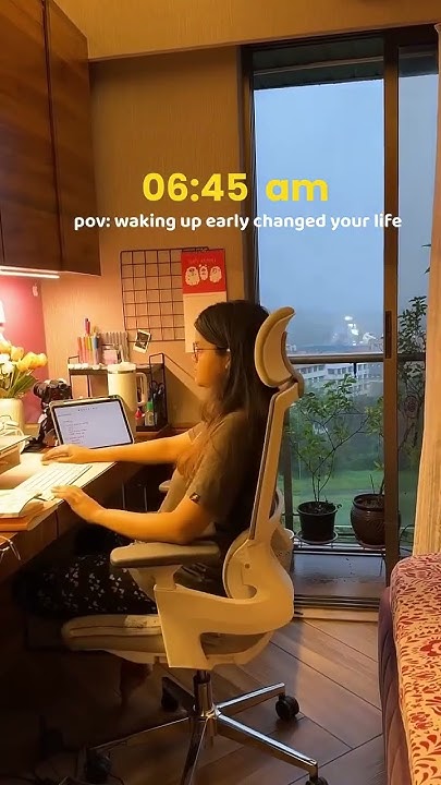 Waking up early changed your life 🥺 ️ #early morning #shorts - YouTube