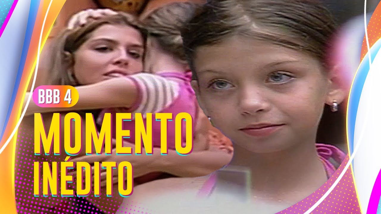 MARCELA RECEBE VISITA DA FILHA NO BBB 4 COMO PRESENTE DO ANJO! 🎁💕 | BIG ...
