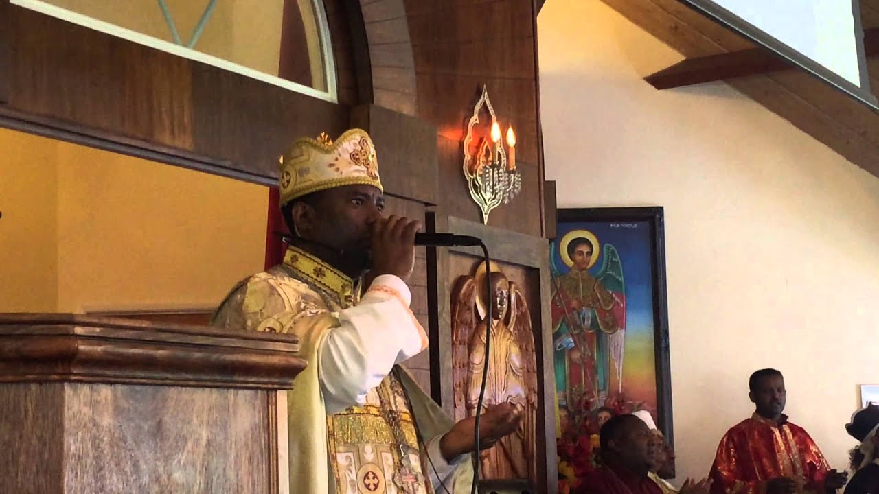 Kesis Zemari Endalkachew in Kidus Gabriel EOTC - YouTube