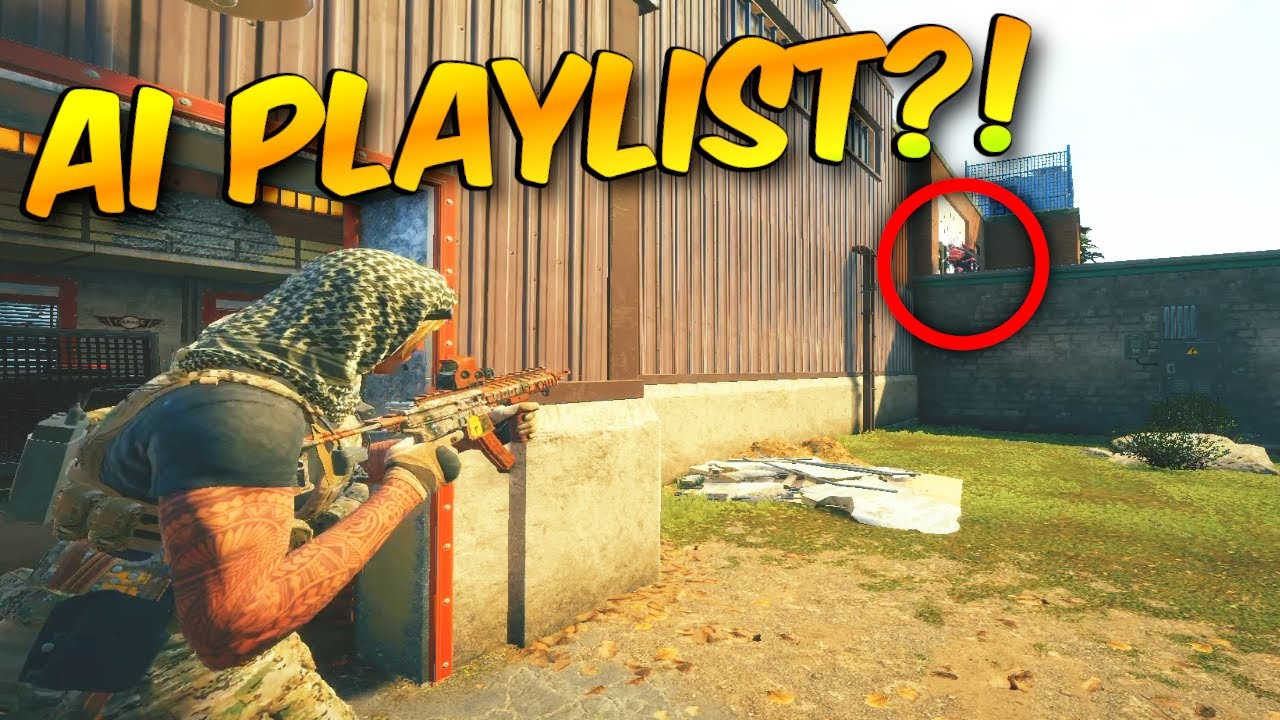 Machine Learning AI Playlist in Rainbow Six Siege!? - YouTube