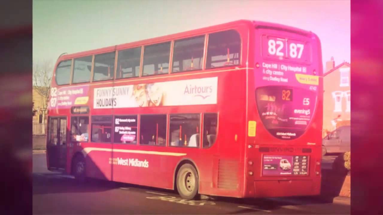 National express west midlands 82 route - YouTube