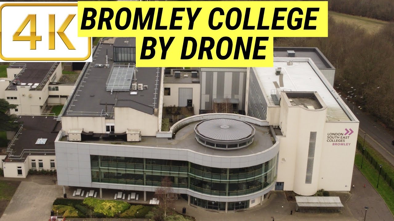 Bromley College. 4k, Orbit By Drone. DJI Mini 2. STEVIE DVD. - YouTube