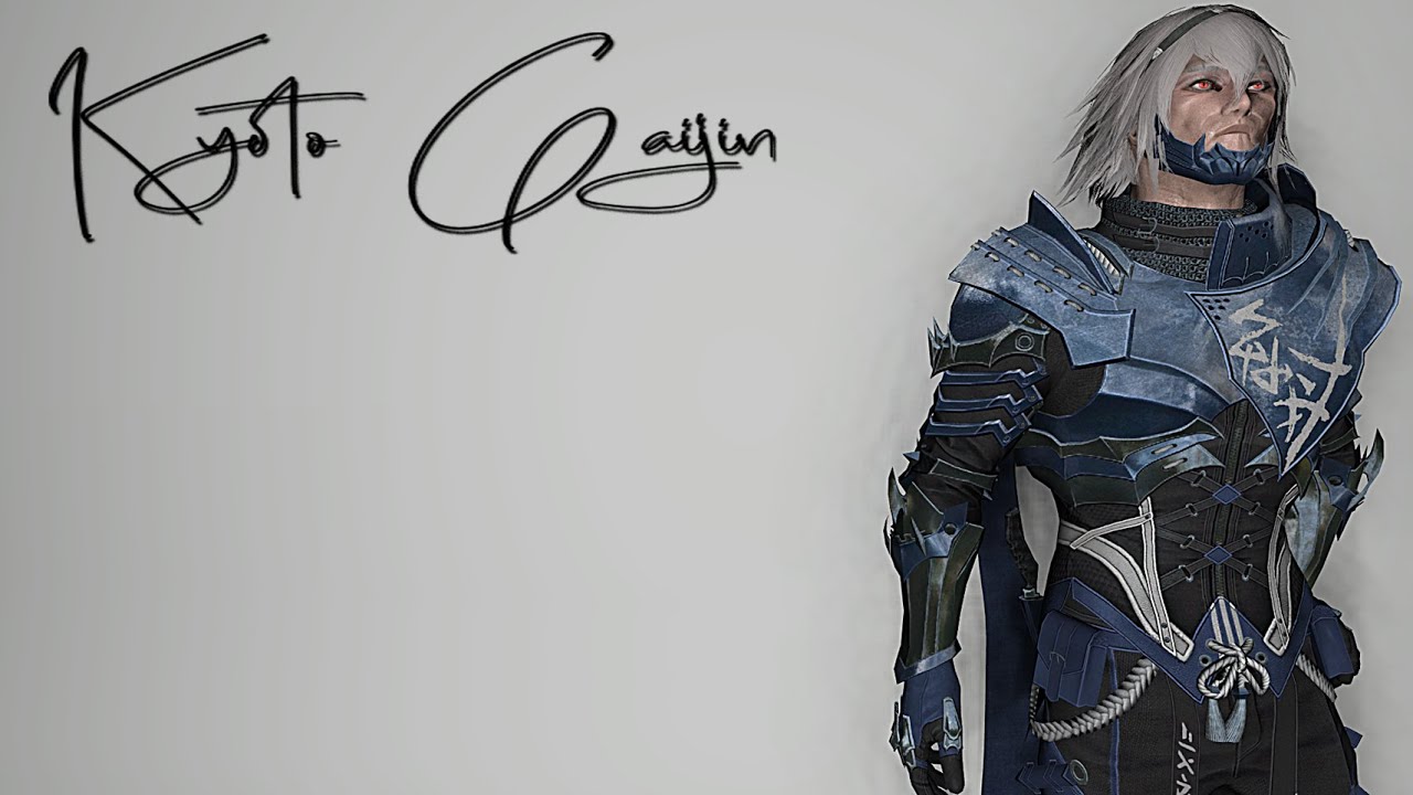 Skyrim Armor MOD - [ Vindictus ] Sonic Blade Armor - YouTube