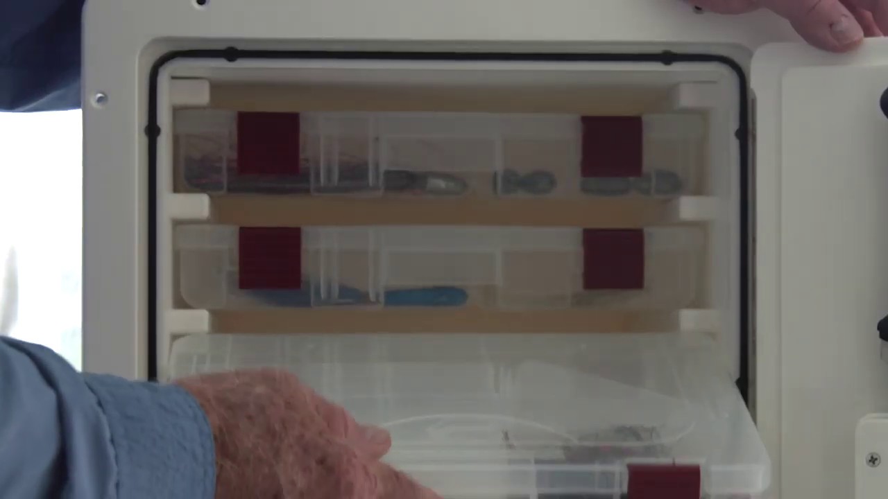 DIY Onboard Tackle Storage - YouTube