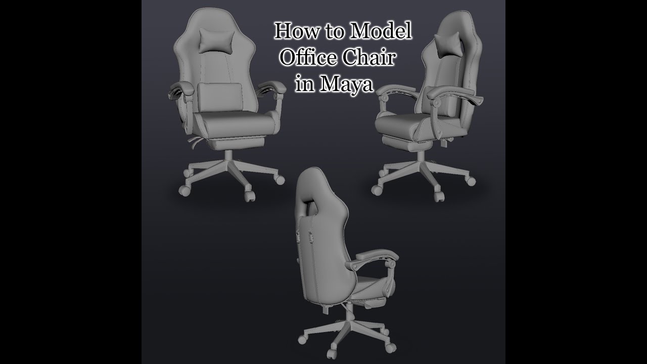 The Surprising Truth About Modelling Office Chairs in Maya Nobody Tells ...