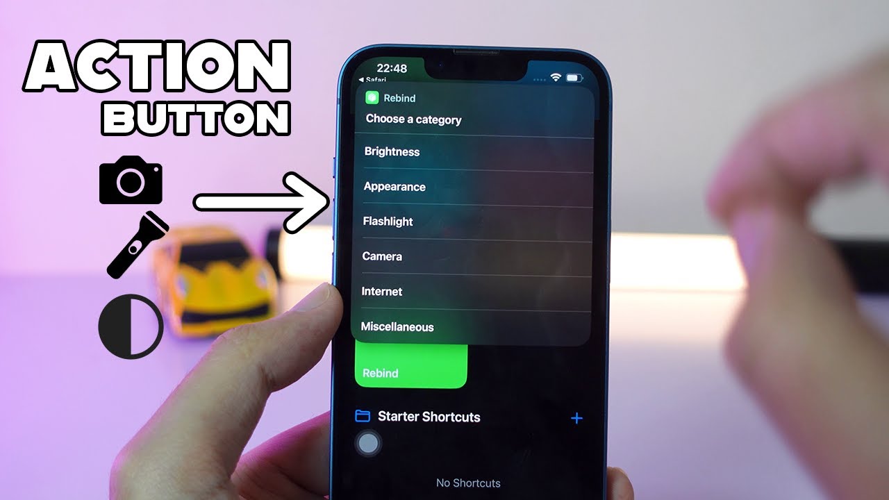 Add iPhone 15 Action Button to Older iPhone - YouTube