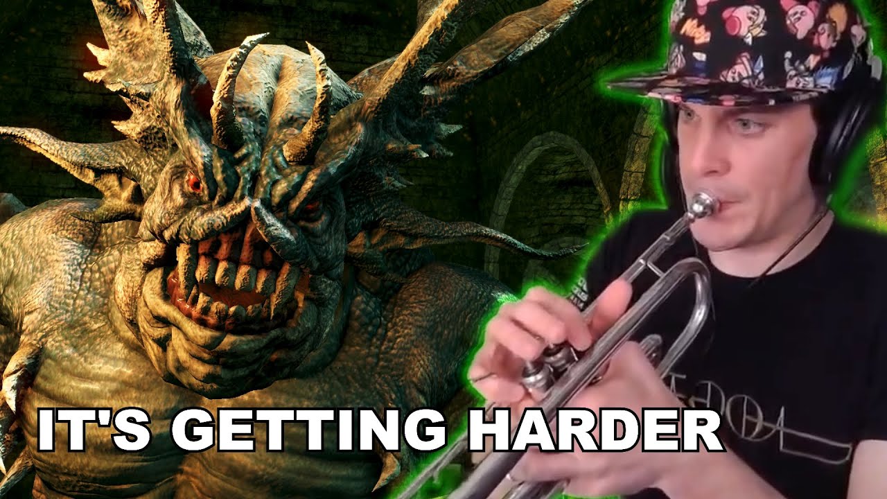 Beating Stray Demon By Playing Trumpet - YouTube