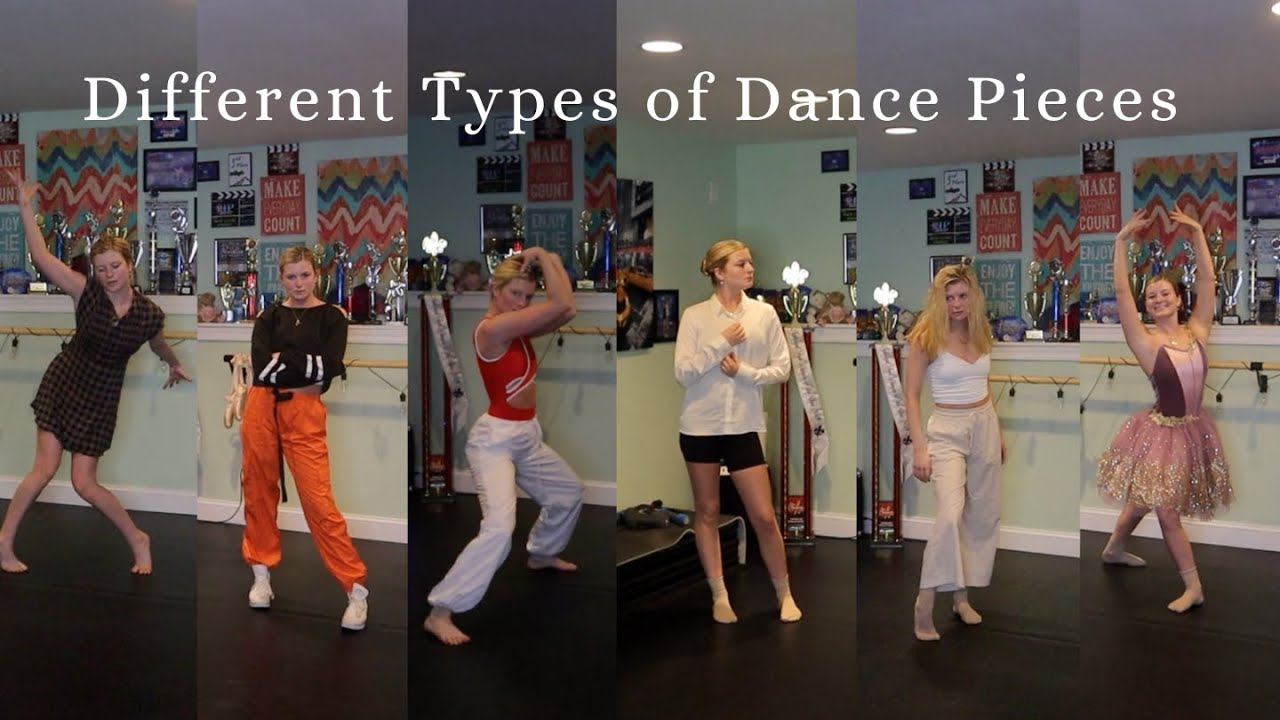 Different Types of Dance Routines | Carissa Campbell - YouTube