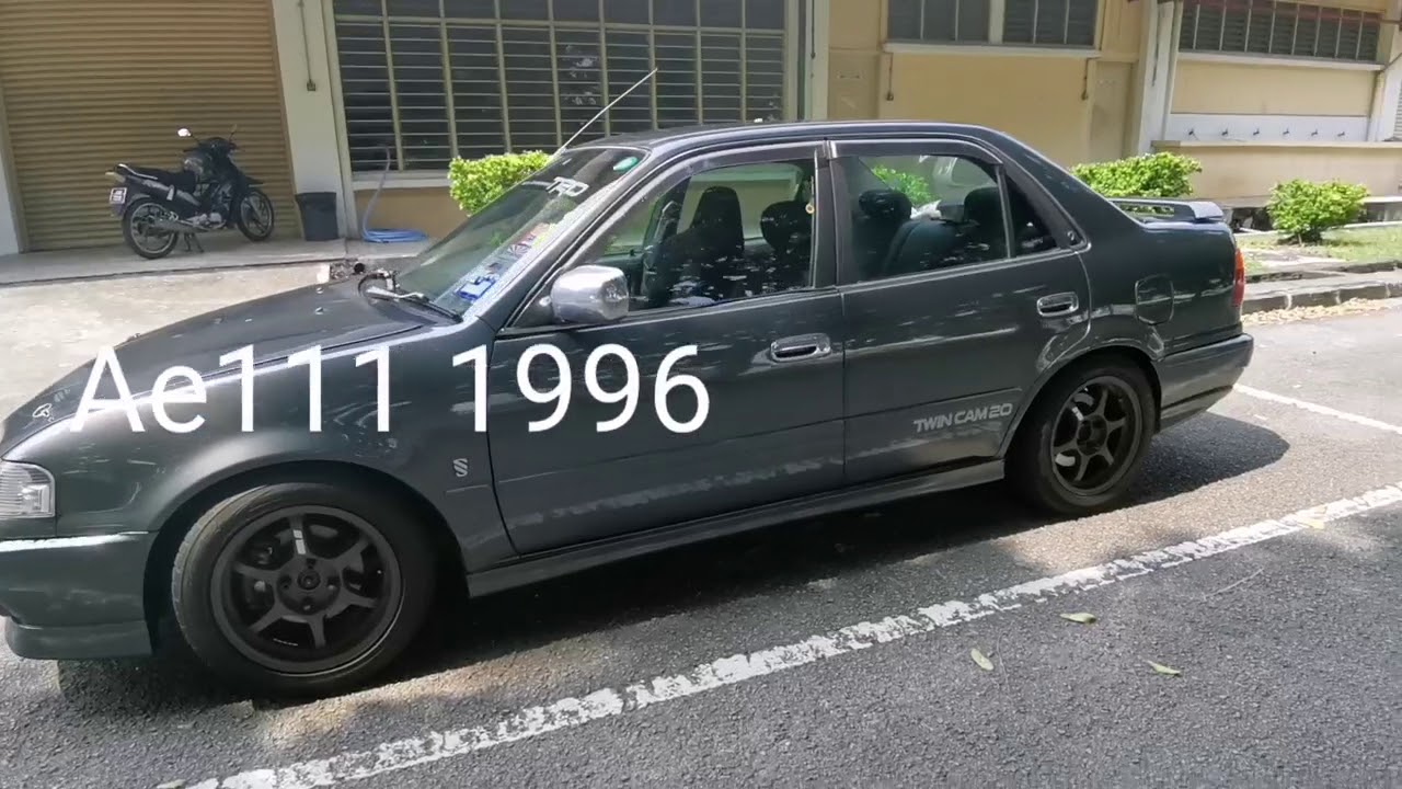 Toyota ae111 Sprinter for sale - YouTube