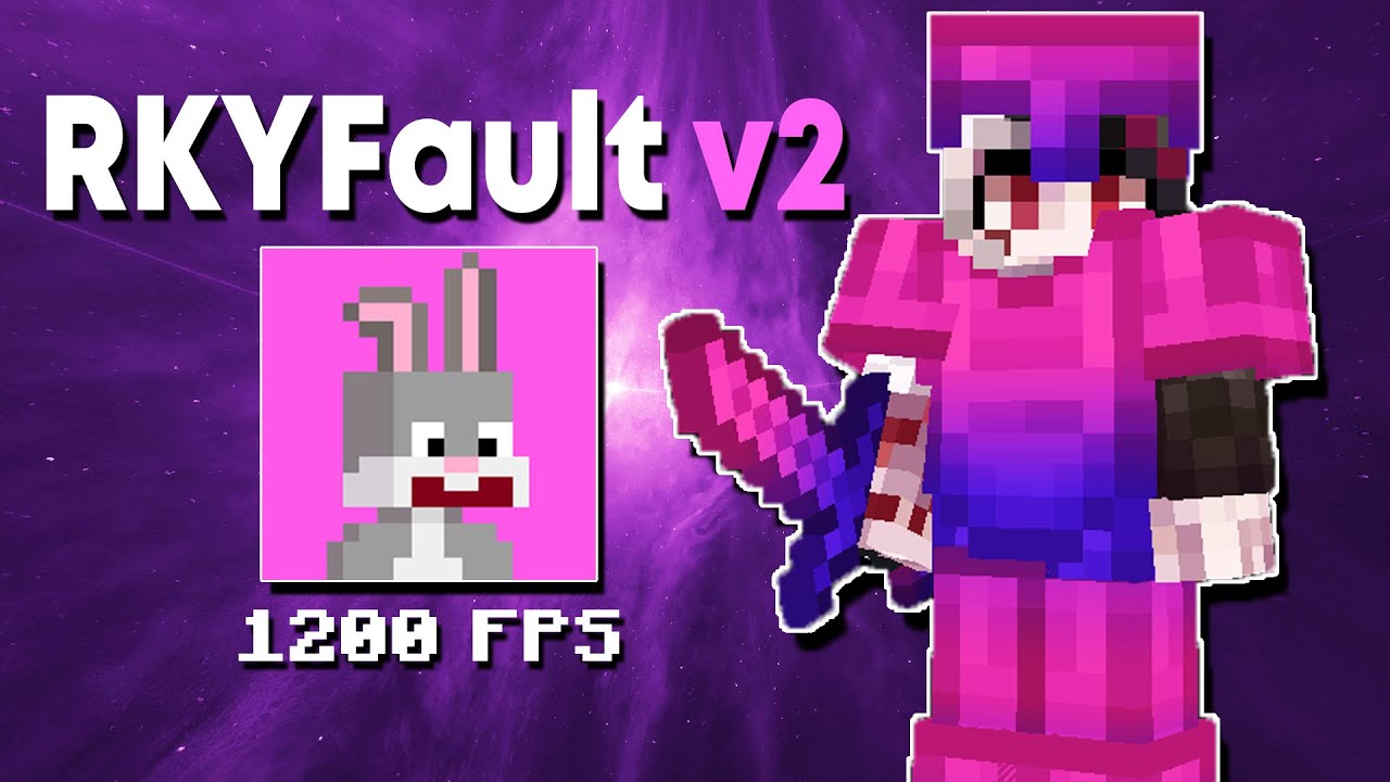 Using RKYFault v2 [16x] MCPE Texture Pack to DESTROY in Hive Skywars ...