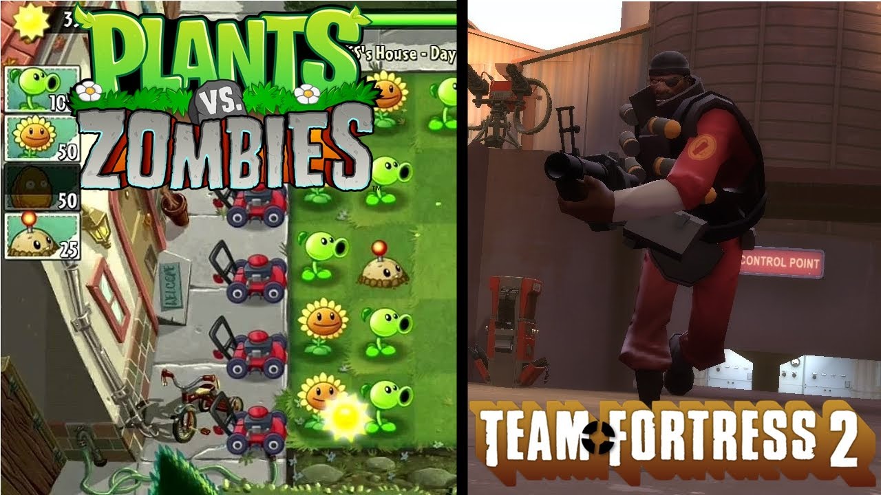 Especial de 200 vídeos - Plants vs Zombies // Team Fortress 2 // Tony ...