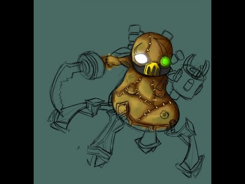 Mini Draw 6 - Urgot - League of Legends - YouTube