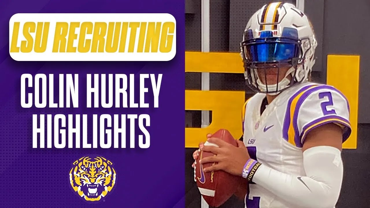Colin Hurley DOMINATES at Under Armour Orlando | LSU Football ...