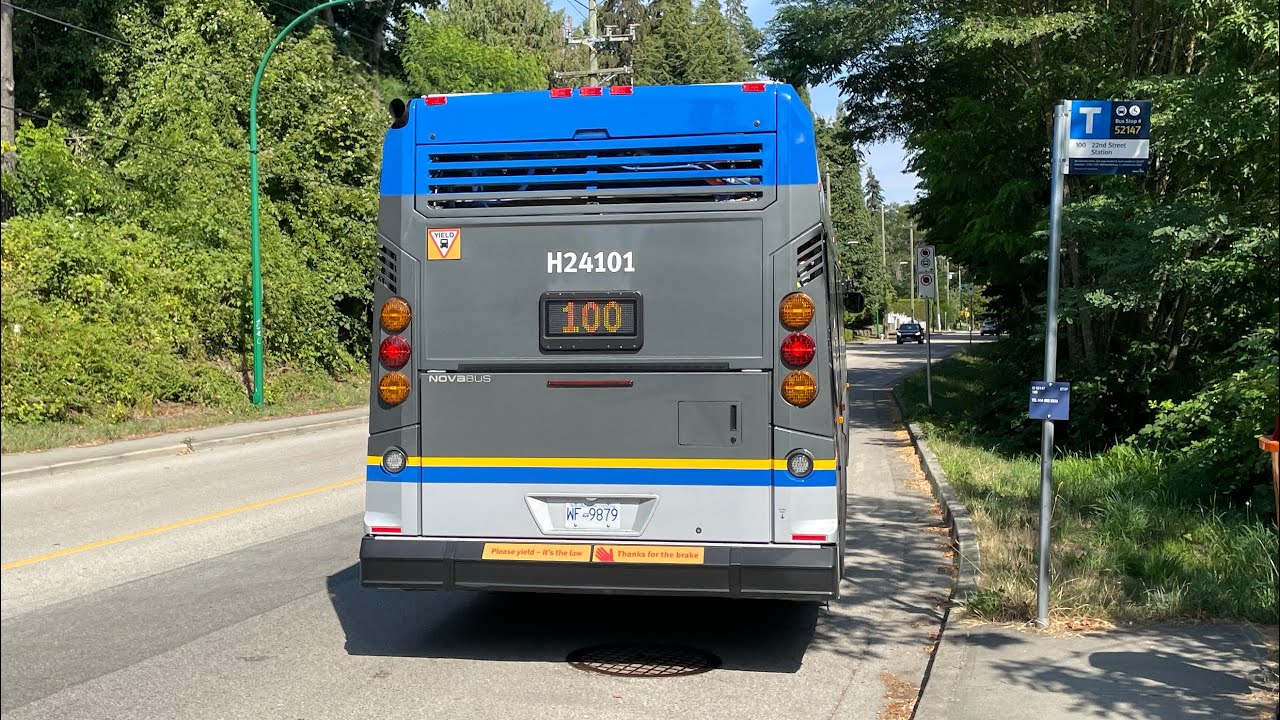 Vancouver Translink: NEW BUS! 2023 NovaBus LFS CNG #24101 on 100 22nd ...