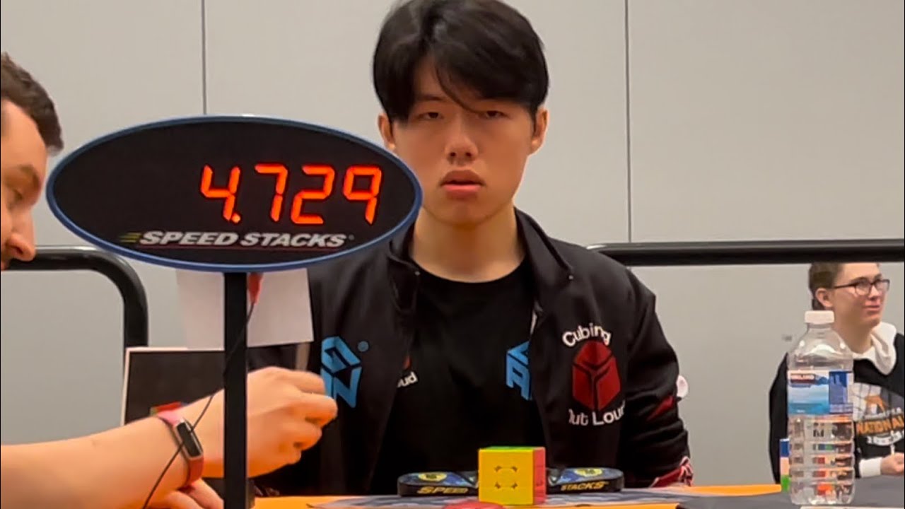 4.72 3x3 Solve at US Nationals - YouTube