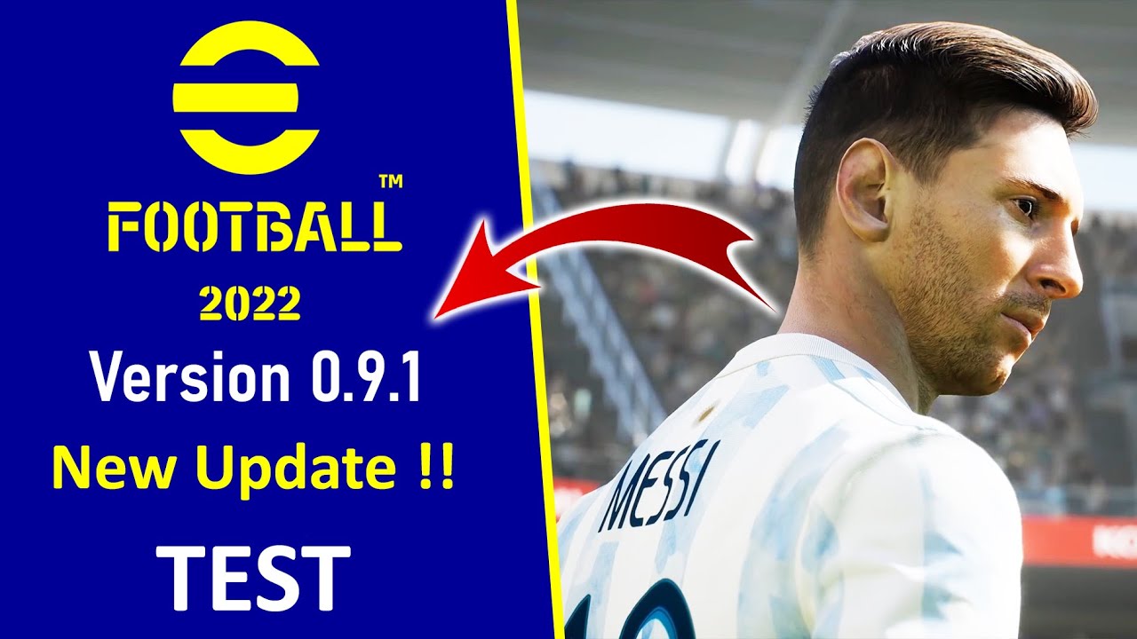 eFootball 2021 New Update 0.9.1 - First gameplay HD - YouTube