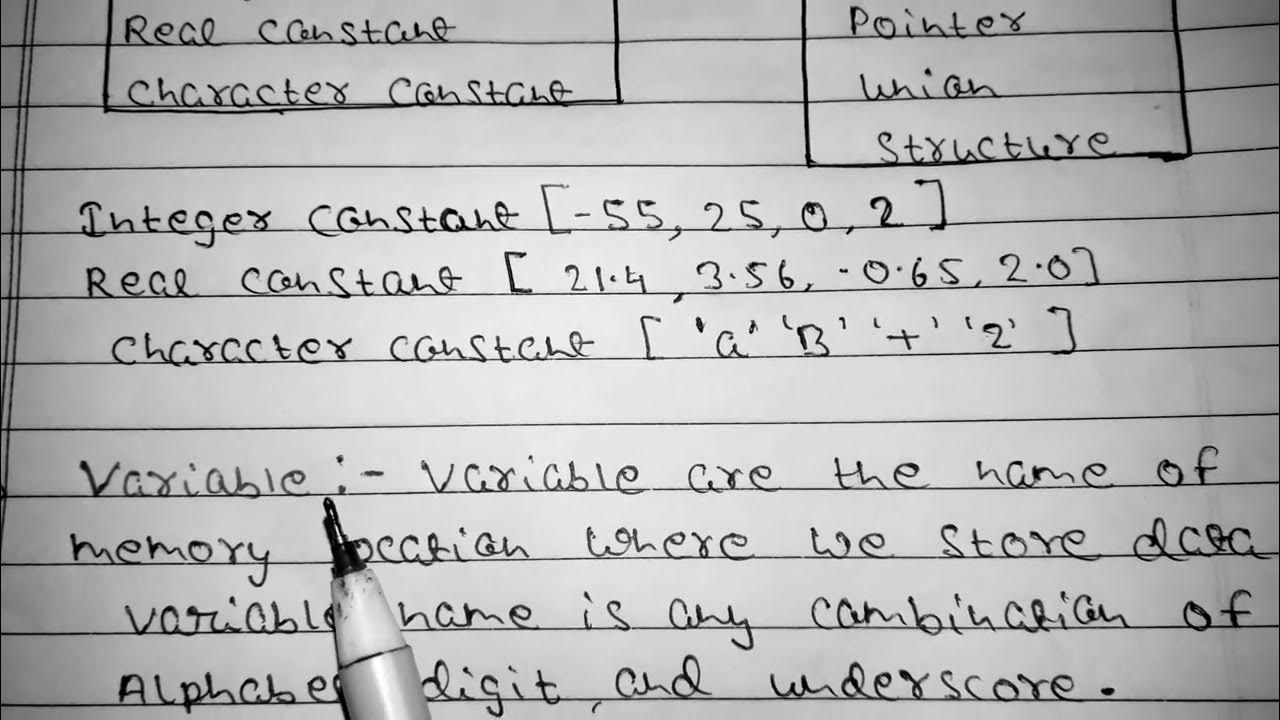 Indentifier in C Programming || Identifier in C || constant | Variable | Keywords | Keywords in ...