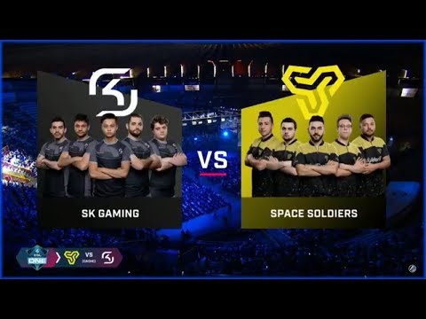 SK Gaming vs SpaceSoldiers Highlights PT BR  - Esl One Belo Horizonte