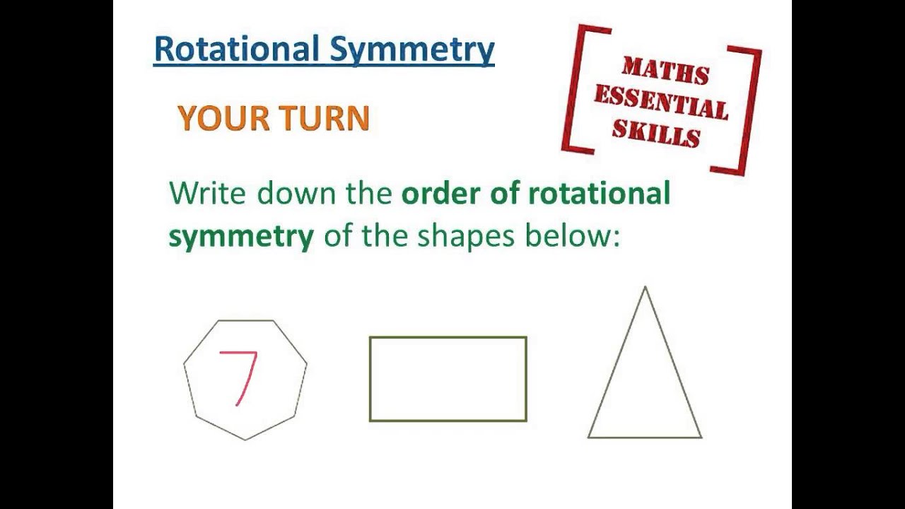 Essential Skills - Rotational symmetry - YouTube