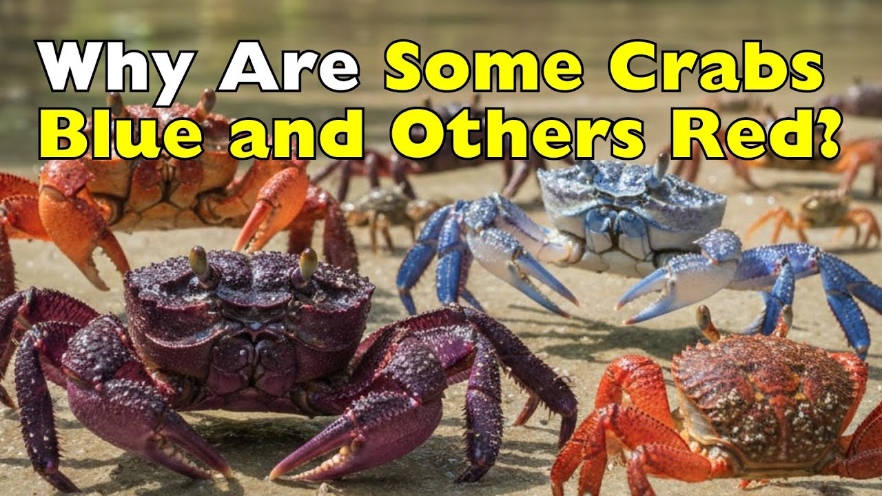 Why Do Crabs Come in So Many Colors? [ID2202] - YouTube