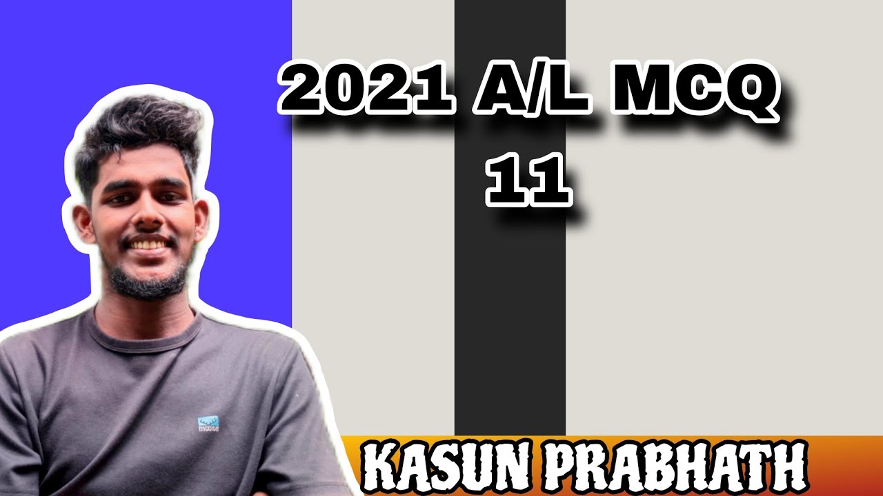 2021 Al Ict Mcq Paper Descussion Kasun Prabhath Mcq Paper Youtube