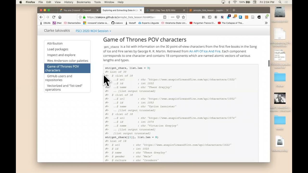 Extracting Data from Lists in R using purrr - YouTube