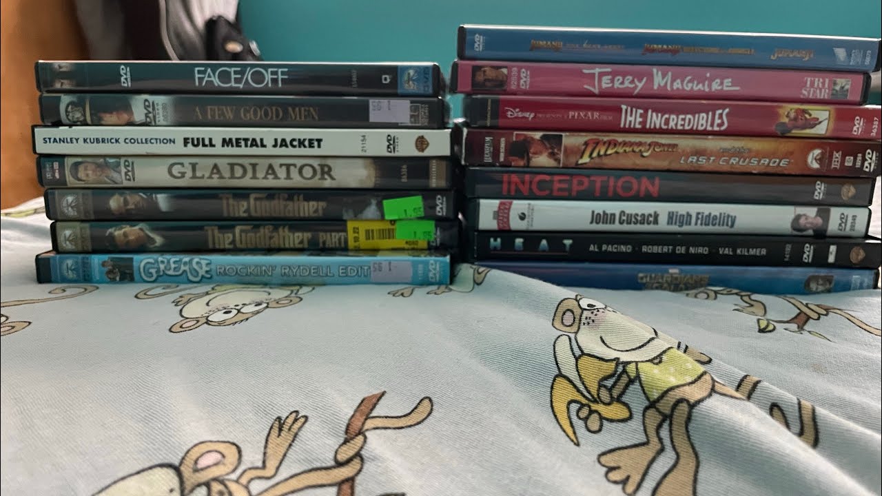 My Entire DVD Collection (Part 2) - YouTube