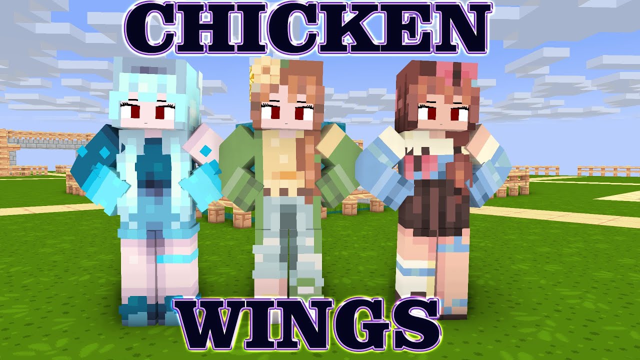 CHICKEN WINGS MEME DANCE |- Minecraft Animation - YouTube