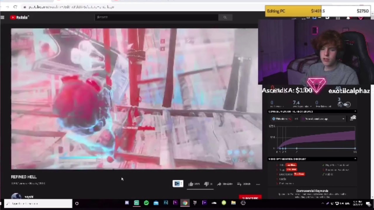 Milliam calls Extriphus “Nice” live on stream (twitch) - YouTube