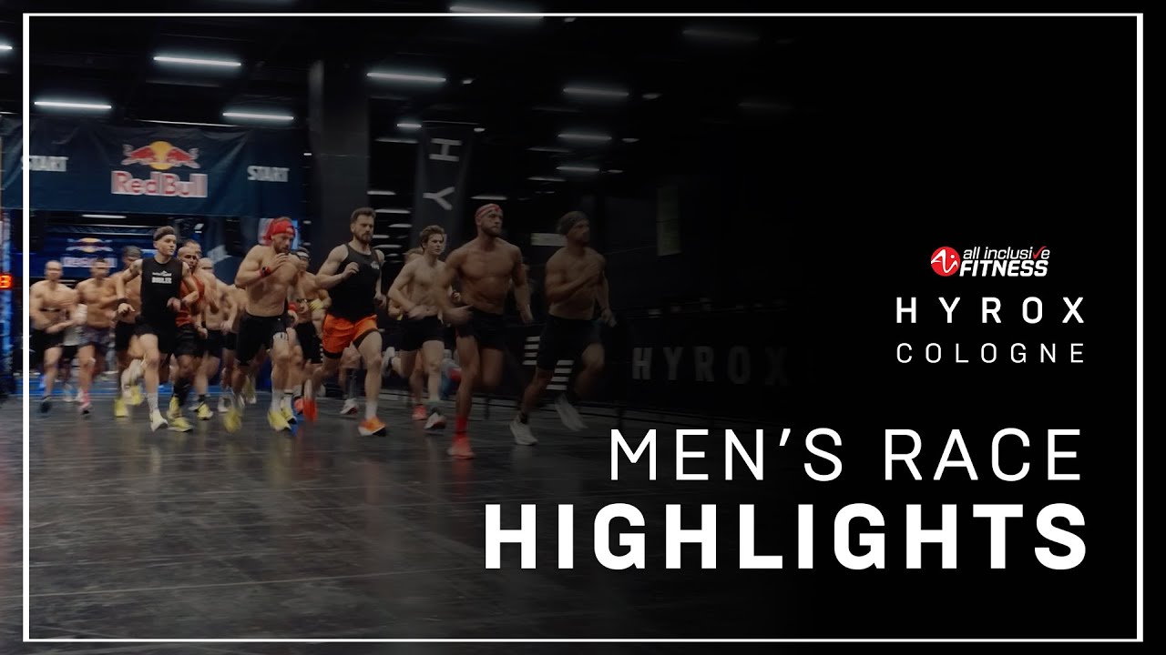 LCQ | AI FITNESS HYROX COLOGNE | Men's Race Highlights - YouTube