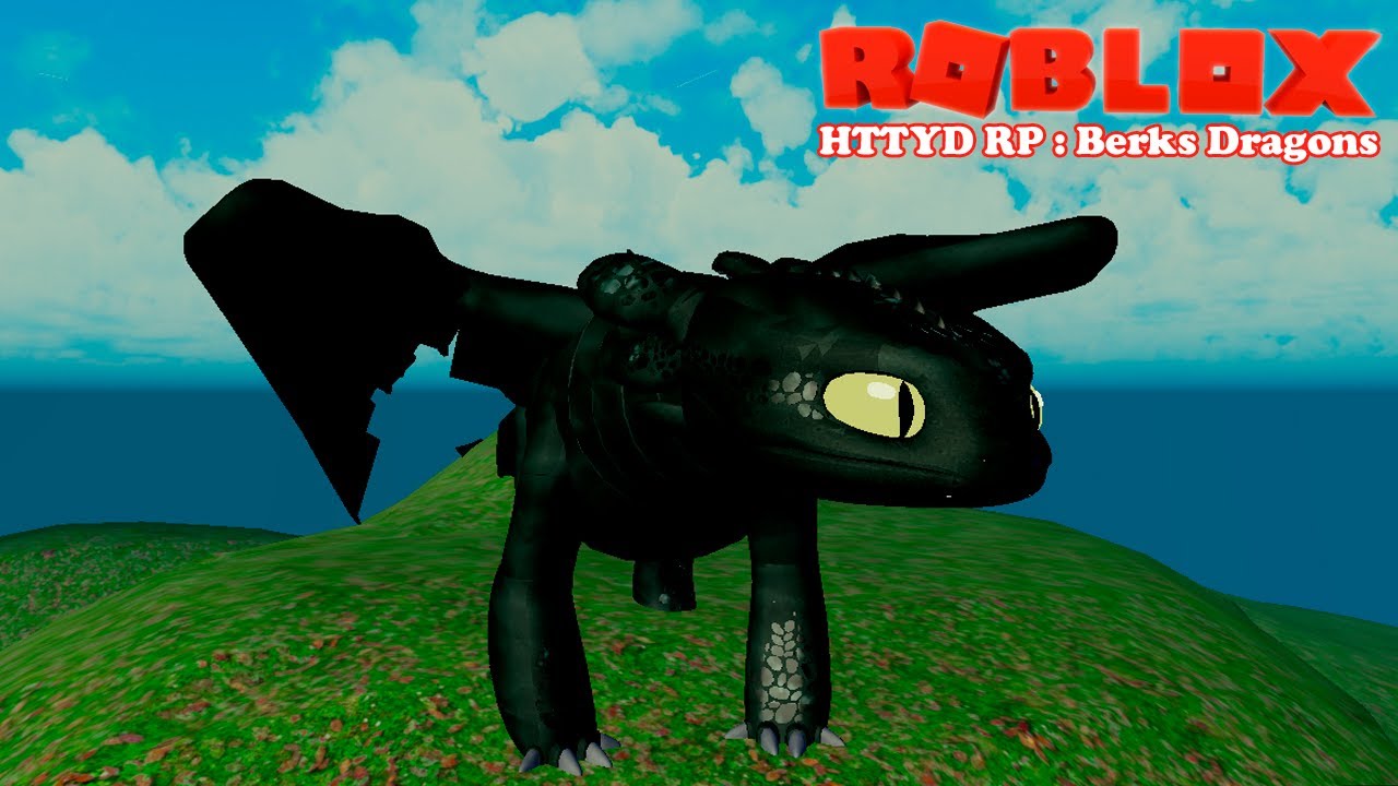 Roblox - HTTYD RP Berk's Dragons 45 - O Dragão Extinto, Fúria da Noite ...