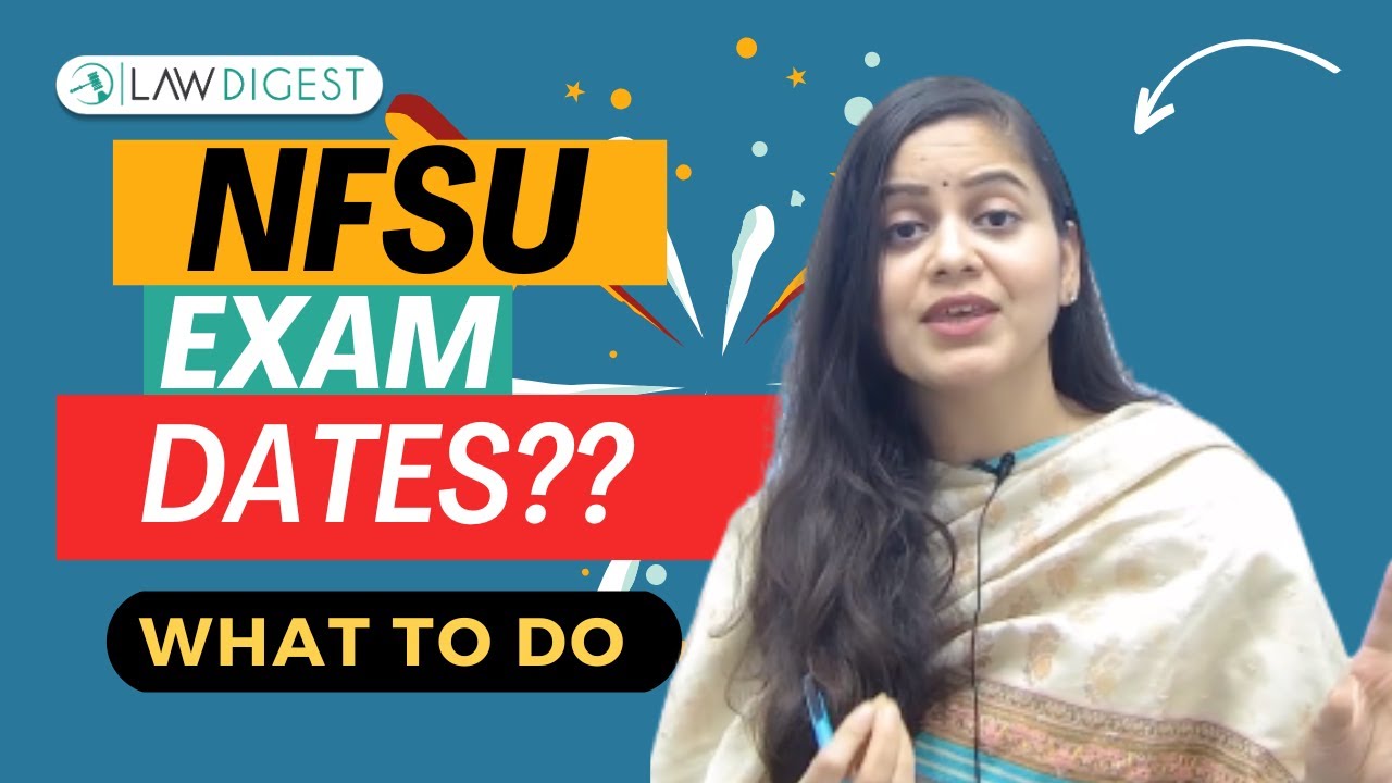 NFAT Exam 2025 | National Forensic Science University 3 year LLB | NFSU ...