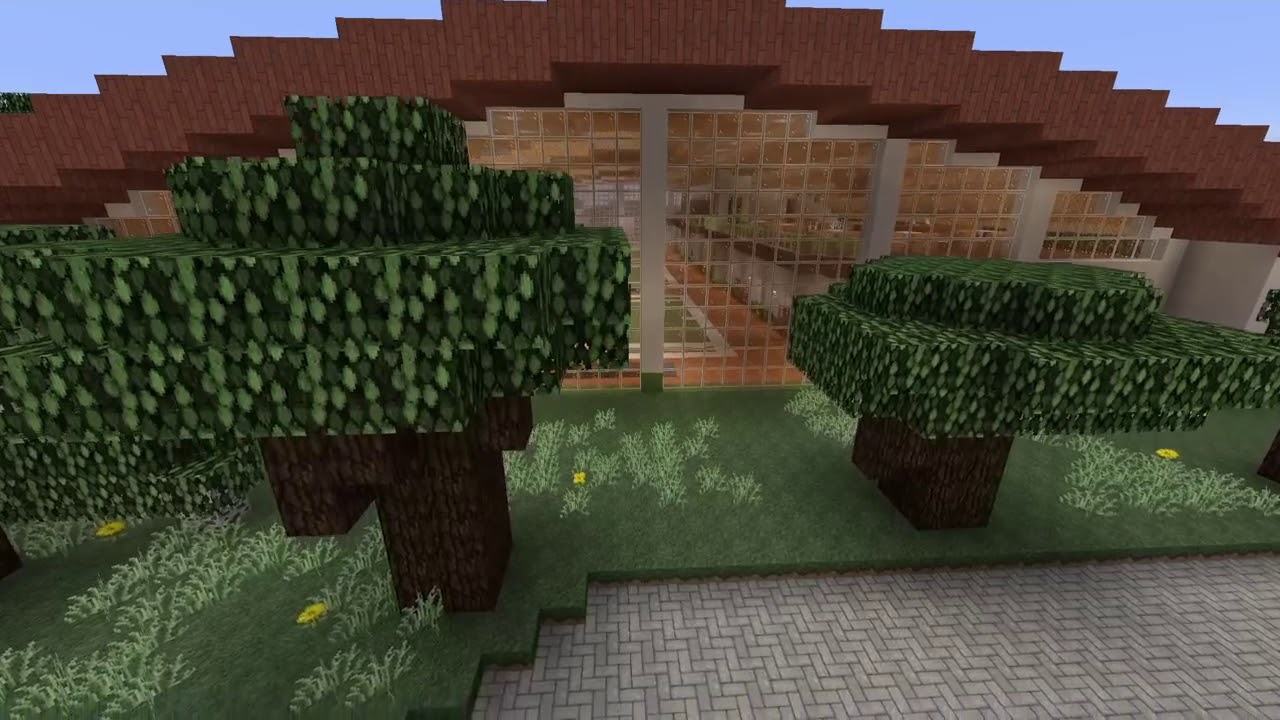 Minecraft ps4 center parcs built end result - YouTube