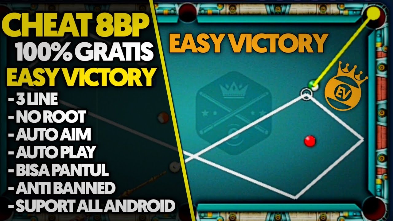 GRATIS !!! Cheat 8 Ball Pool Terbaru 2024 Garis Panjang Otomatis 3 Line ...
