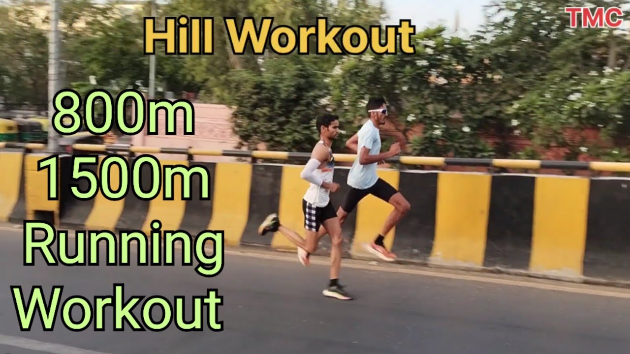 Hill Workout For Runner's | 800m to 1500m & Sprintrs Short Hill Workout ...