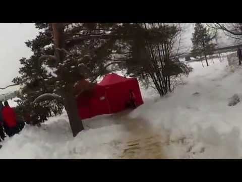 võistlustele mineku video (Winter Swimming World Championships 2014 Rovaniemi)