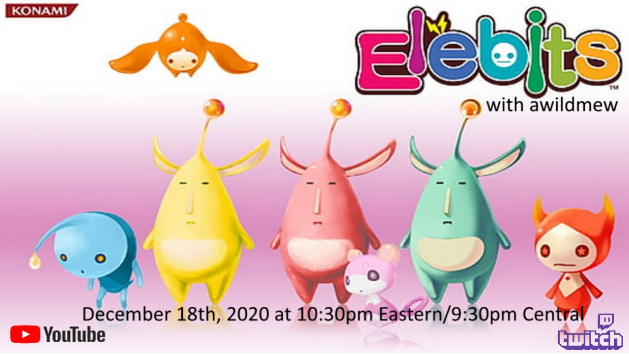 [Lets play LIVE] Elebits (2006, Wii) - [awildmew] - YouTube