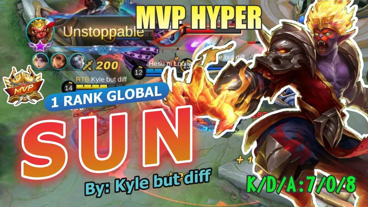 BEST BUILD SUN IN 2021 | BROKEN DAMAGE 1 RANK GLOBAL GAMEPLAY By: Kyle ...