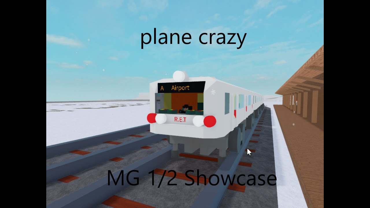 Roblox plane crazy MG 1/2 metro showcase - YouTube