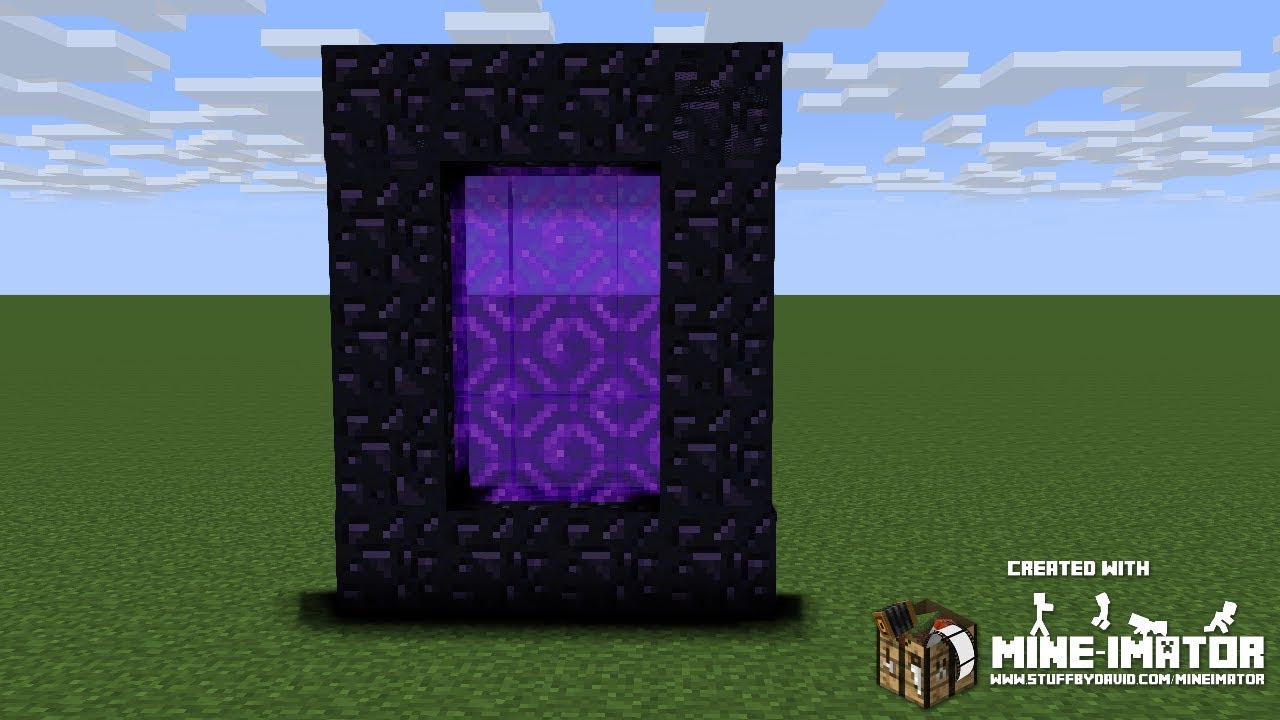 Nether Portal Animation Short Youtube