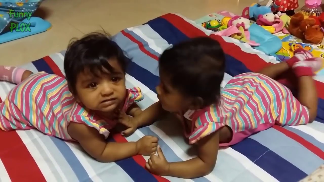 Twin Babies Fighting Over Stuff Compilation 2018 - Cutest and funniest ...