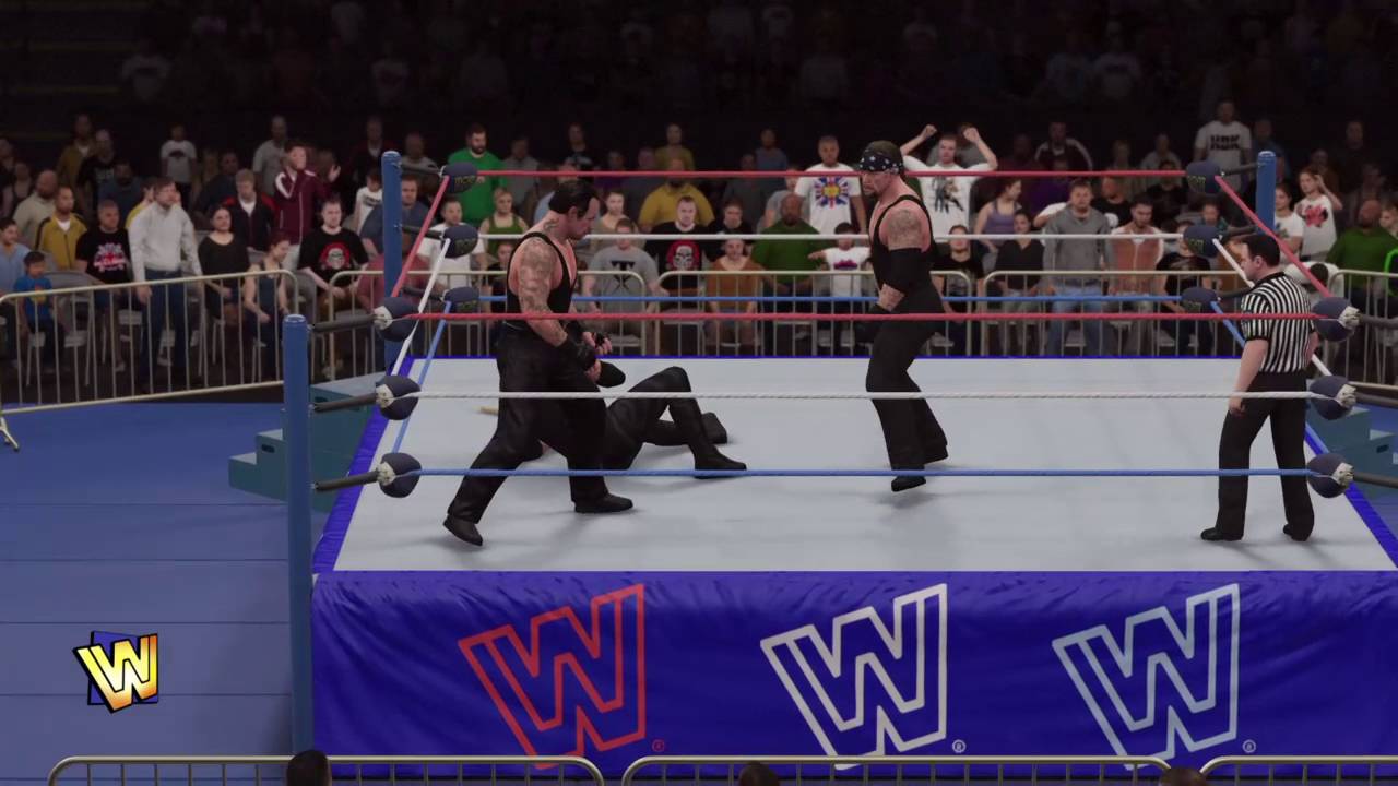 WWE 2K16 Mirror Match Undertaker vs Undertaker vs Undertaker - YouTube