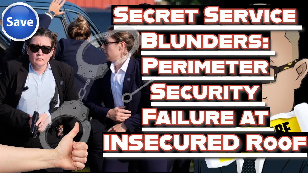 Secret Service Blunders: Perimeter Security Failure at INSECURED Roof ...